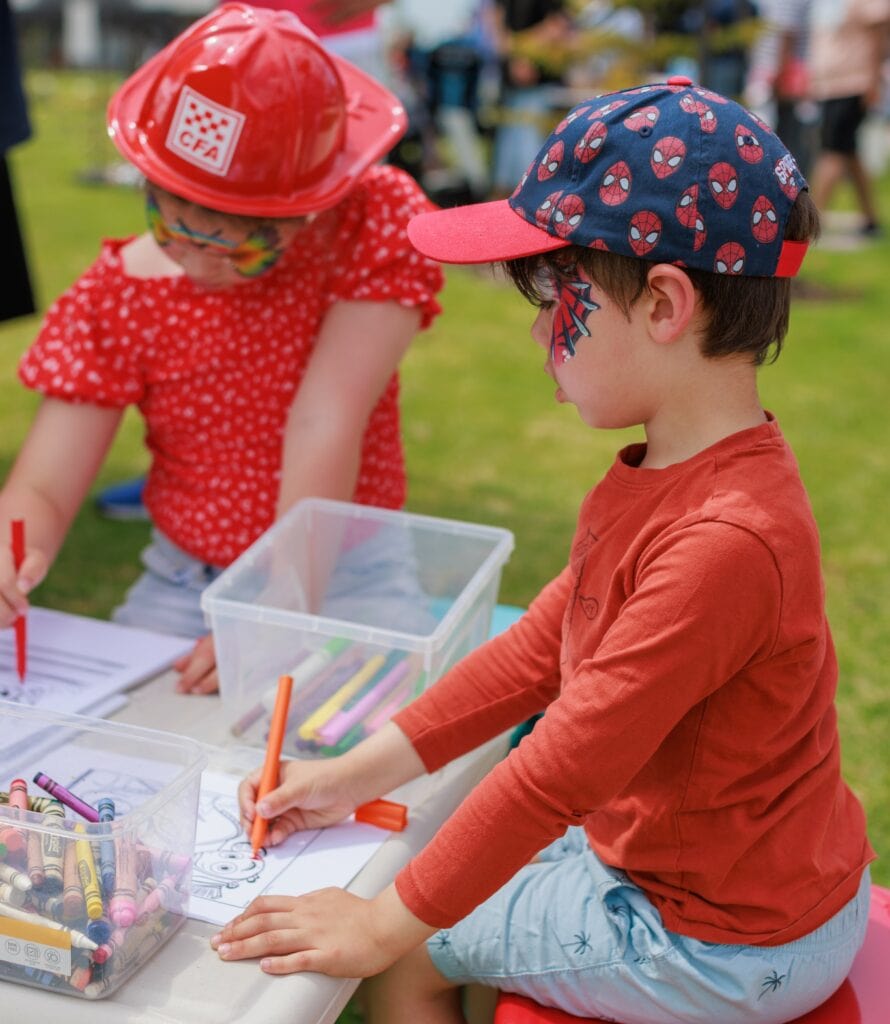 Kids activity corner - Neighbourhood Watch Victoria